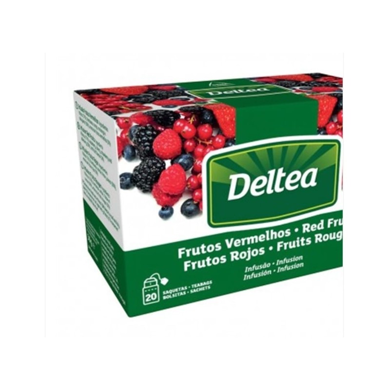 Delta Red Fruits tea 20 sachets – CASA DA TRIPA