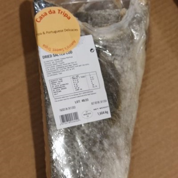 Norway’s Cod Cut and Packed approx. 1.6kg – CASA DA TRIPA